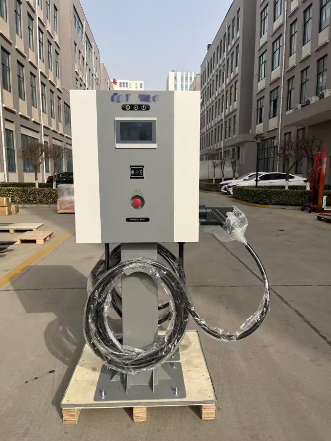 Column Design DC Fast Charger For EV , 20kW 30kW 40kW Electric Vehicle ...