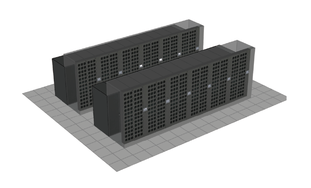 Touchscreen Modular Large Room Precision Cooling Wind Wall Air ...