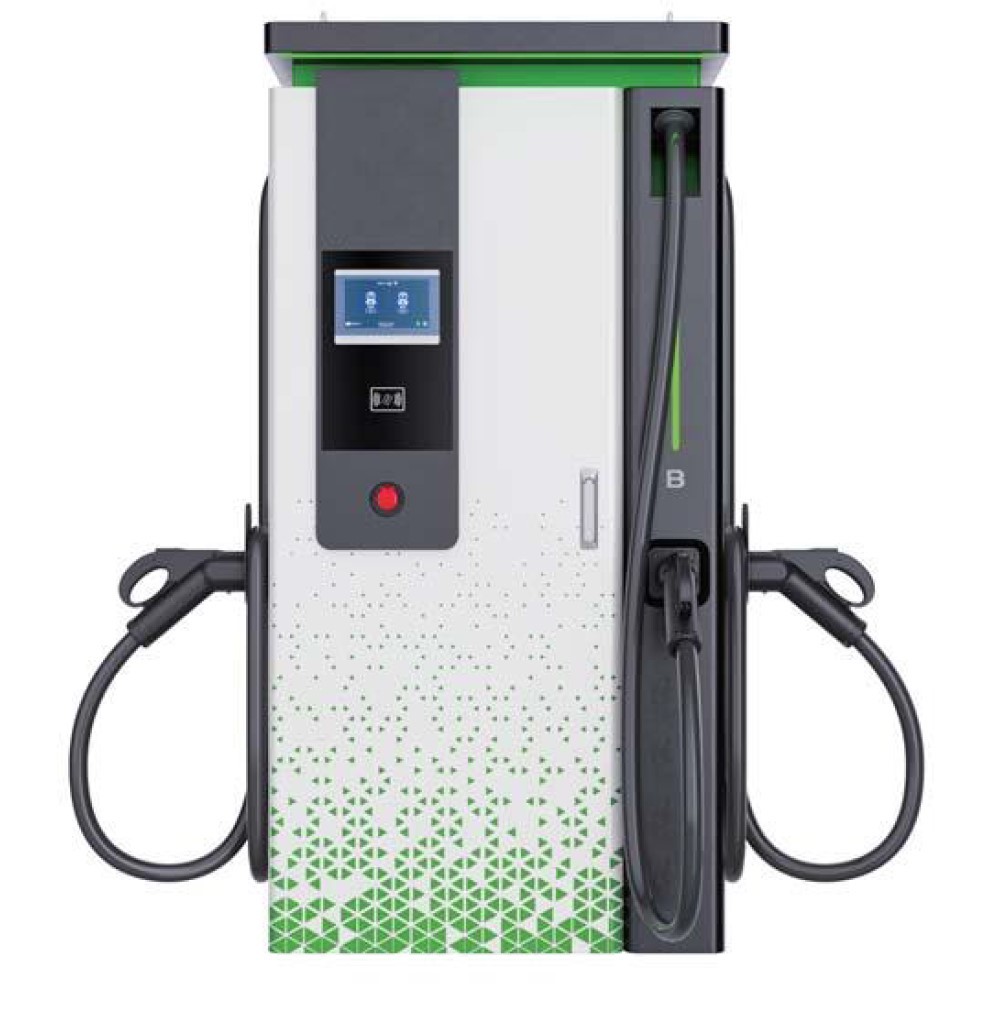 Overvoltage Protection DC EV Charger 3 Guns Design EV DC Fast Charging ...