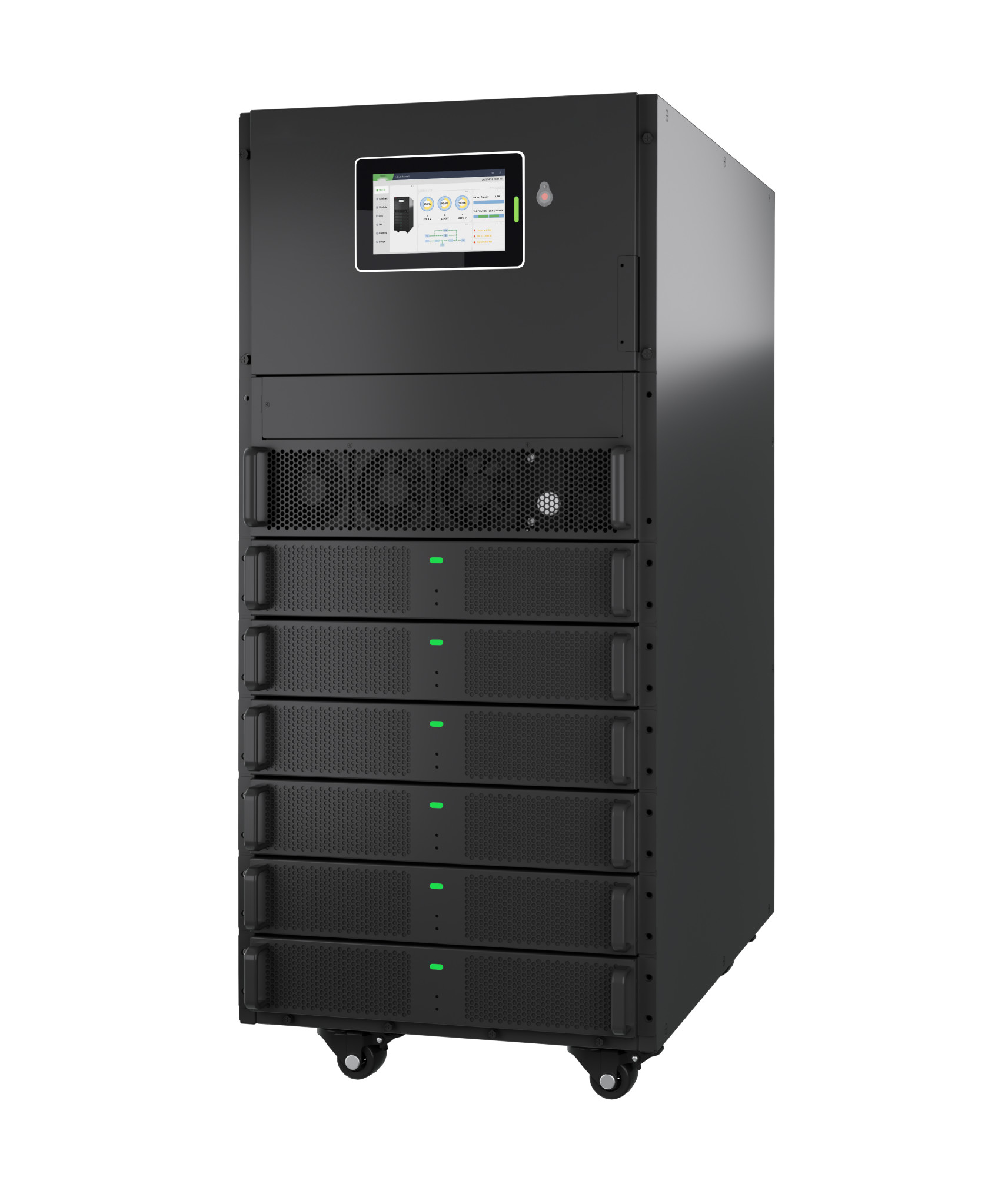 Online 3 Phase Rack Mount UPS Power Supply 150kVA 180kVA Modular Type